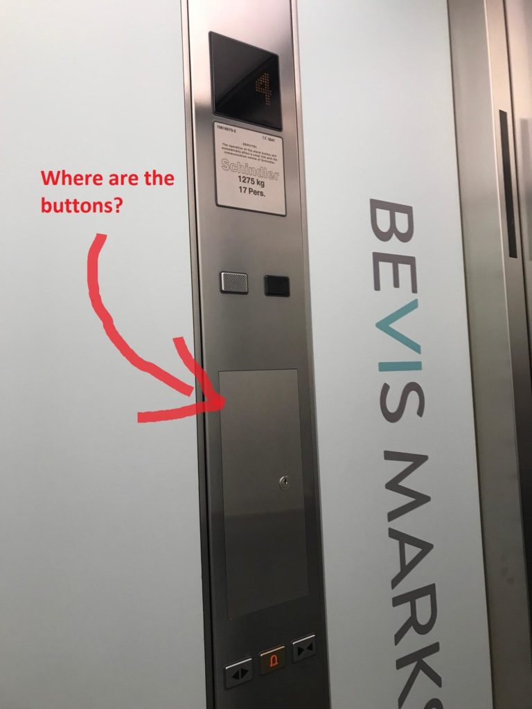 "Where are the buttons in this lift?" - ActionCOACH